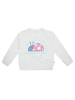 Stella McCartney Mini Ladybug Print Sweatshirt - Bianco