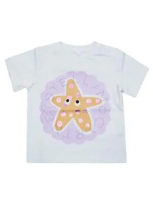 Stella McCartney Mini Logo Print T-shirt - Bianco