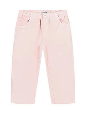 L'ORSOBRUNO Elegant Velvet Ribbed Trousers For Fall 2025 - Rosa