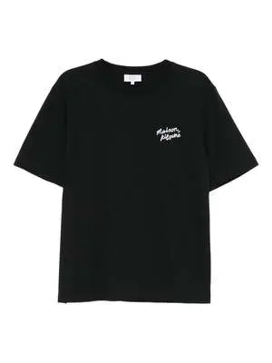 Maison Kitsuné Comfort Handwriting T-shirt - Black/white