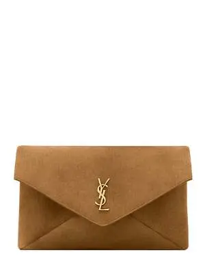Saint Laurent Height 18 Cm Mini Shoulder Bag With Cassandre Origami Flap