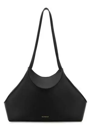 Givenchy Facet Mini Leather Shoulder Handbag - Black
