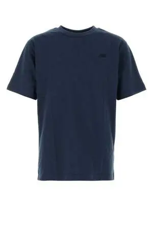 NEW BALANCE Cotton T-shirt - Blue
