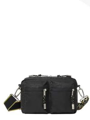 Fendi Superlight Ff Mini Camera Case With Adjustable Crossbody Strap - Nero