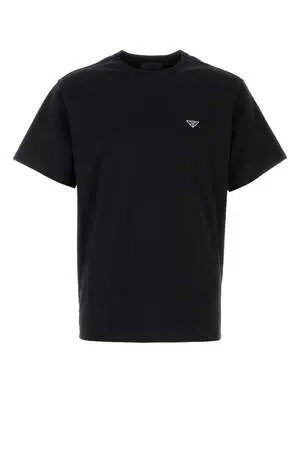 Prada Cotton T-shirt For - Black
