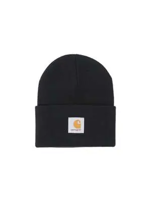 Carhartt Work In Progress Classic Logo Beanie - Black