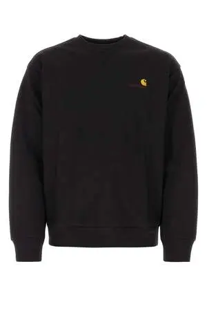 Carhartt Work In Progress American Script Sweat For - Black