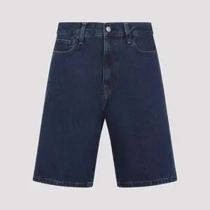 Carhartt Work In Progress Mini Landon Cotton Shorts - Blue