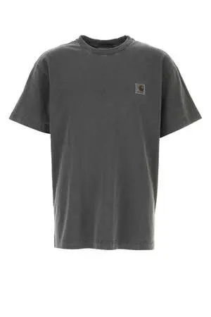 Carhartt Work In Progress Vista Short-sleeve Cotton T-shirt - Grey