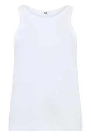 TOTÊME Totême Sleeveless Mini Cotton Top