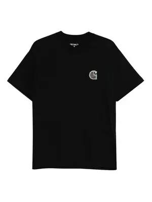 Carhartt Work In Progress Short Sleeve Distinctive Design T-shirt - Black