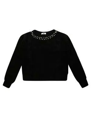 Dixie Mini Chic Sweater With Beaded Details