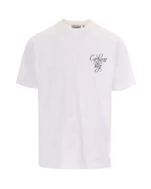 Carhartt Work In Progress Organic Cotton Single Jersey T-shirt For - White