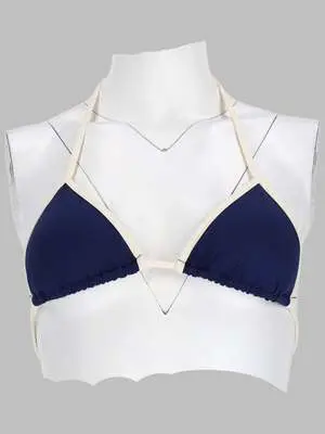 MC2 SAINT BARTH Mc2 Saint Barth Women's Mini Swimwear Blue