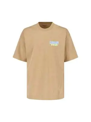 Carhartt Work In Progress Graphic Logo T-shirt - Beige