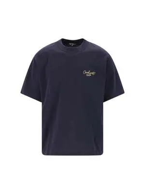 Carhartt Work In Progress Graphic Logo T-shirt - Blue