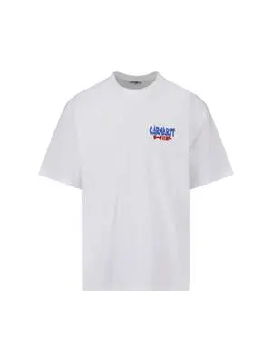 Carhartt Work In Progress Graphic Logo T-shirt - White