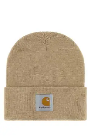 Carhartt Work In Progress Shortwatch Beanie Hat - Beige
