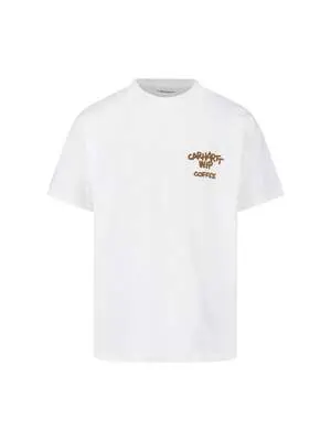 Carhartt Work In Progress Graphic Cotton T-shirt - White