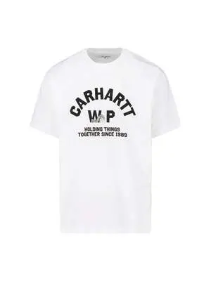 Carhartt Work In Progress Graphic Cotton T-shirt - White