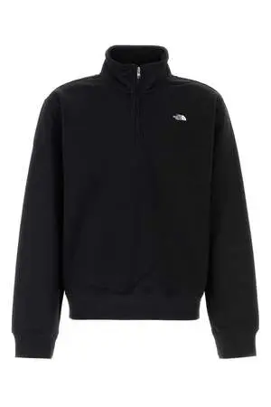 The North Face Cotton-blend Crewneck Sweatshirt With Logo - Black