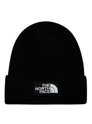The North Face The North Face Logo Box Cuffed Beanie Nero