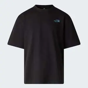 The North Face Liquid Box Oversize Short Sleeve T-shirt - Tnf Black
