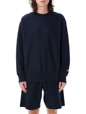 Champion Heavyweight Reverse Weave Sweatshirt For - Blue