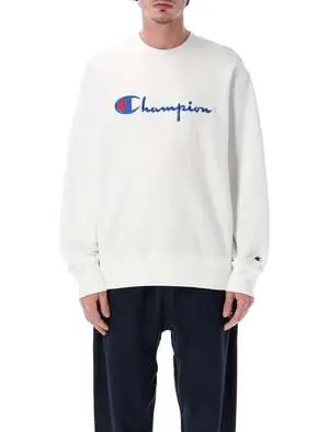 Champion Classic Logo Hoodie - Wht