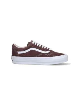 VANS 100% Leather Sneakers - Brown