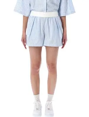 Nike Stylish Athletic Mini Shorts - Blue