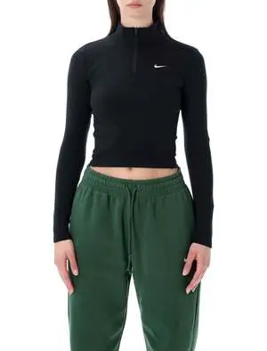Nike Dri-fit Midweight Quarter-zip Top Slim Fit - Nero