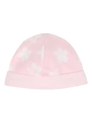 Marc Jacobs Floral Long Sleeve Mini Outfit With Matching Hat