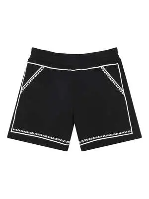 Marc Jacobs Stylish Mini Waist Shorts With Trendy Print Details