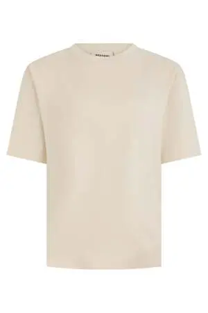 Max Mara Weekend Crew Neck Cotton T-shirt - Beige