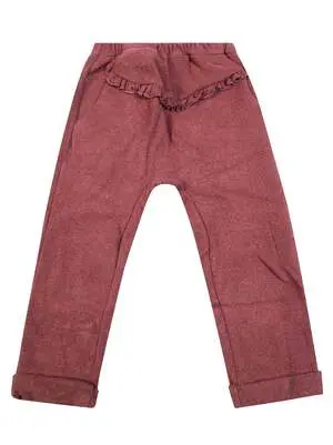1+IN THE FAMILY Mini Trousers With Rouching - Viola