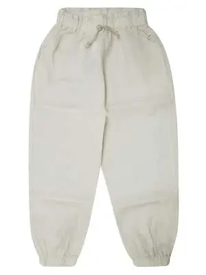 1+IN THE FAMILY 1+ In The Family Cotton Mini Trousers With Drawstring - Bianco