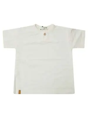 1+IN THE FAMILY Mini Button-down Short Sleeve T-shirt