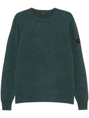 Peuterey Wool-yak Sweater - Green
