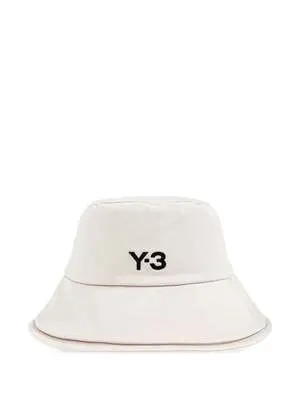 Y3 Mini Striped B Hat - Talc