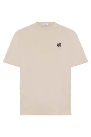 Maison Kitsuné Classic Short Sleeve Essential T-shirt - Beige