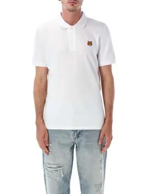 Maison Kitsuné Cotton Polo Shirt With Fox Patch