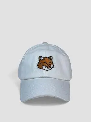 Maison Kitsuné Fox Hete Cap - White