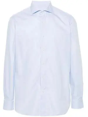 LUIGI BORRELLI 100% Cotton Dress Shirt