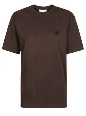 JW Anderson Embroidered Logo Cotton T-shirt