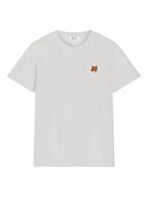 Maison Kitsuné Fox Head Regular Fit T-shirt - White