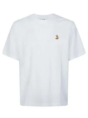 Maison Kitsuné Short Sleeve Mini Fox Graphic T-shirt - Bianco