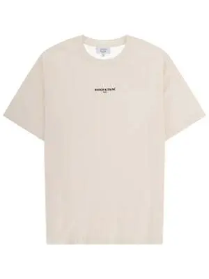 Maison Kitsuné Casual Logo Mini T-shirt For - Beige