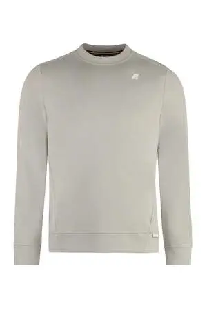 K-WAY Logo Sweatshirt - Ecru