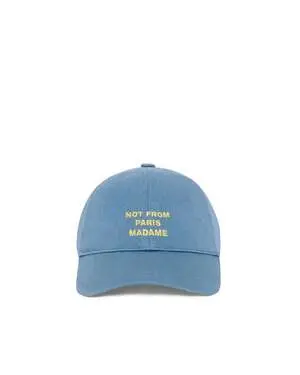 Drole De Monsieur Chic Cotton Hat For - Atlantic Blue
